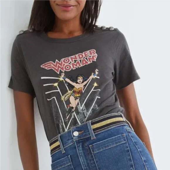 Veronica Beard | Tops | Veronica Beard X Wonder Woman Charcoal Wonder ...